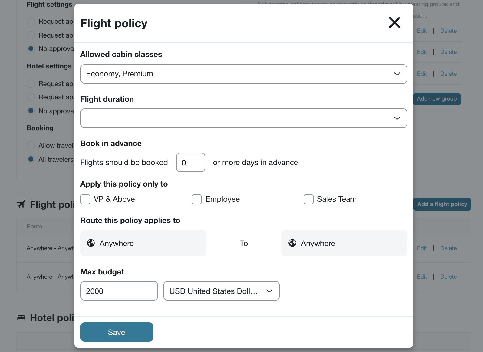 KAYAK for Business Policies | Corporate Travel Compliance