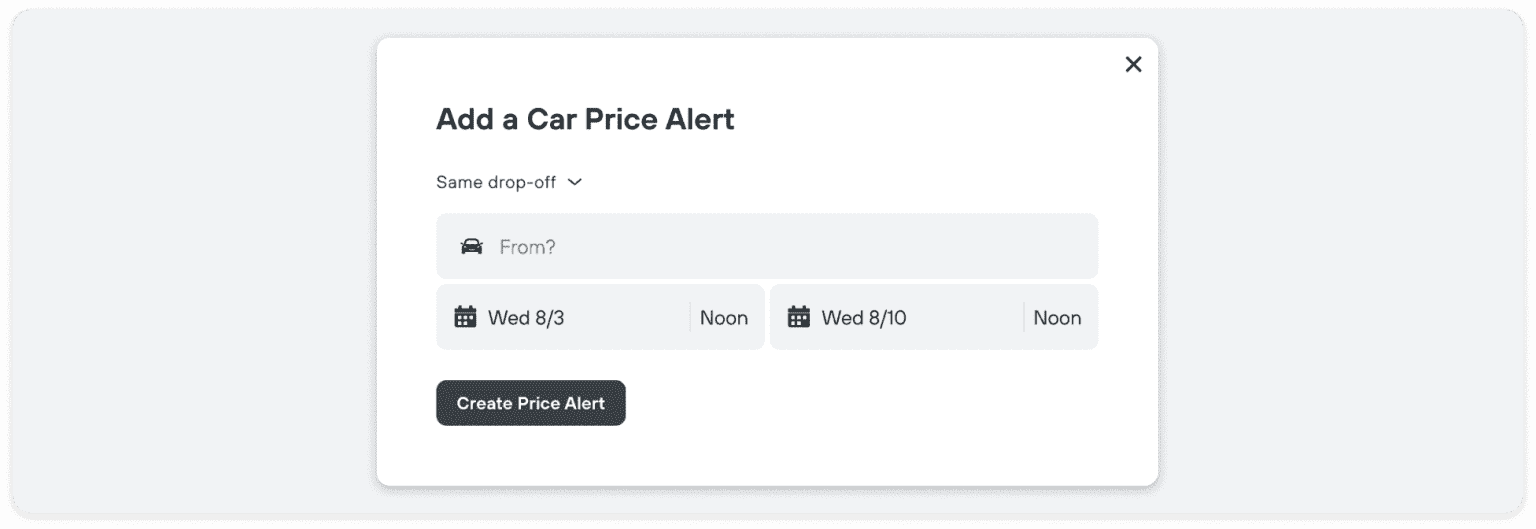 Introducing: Price Alerts for cars.