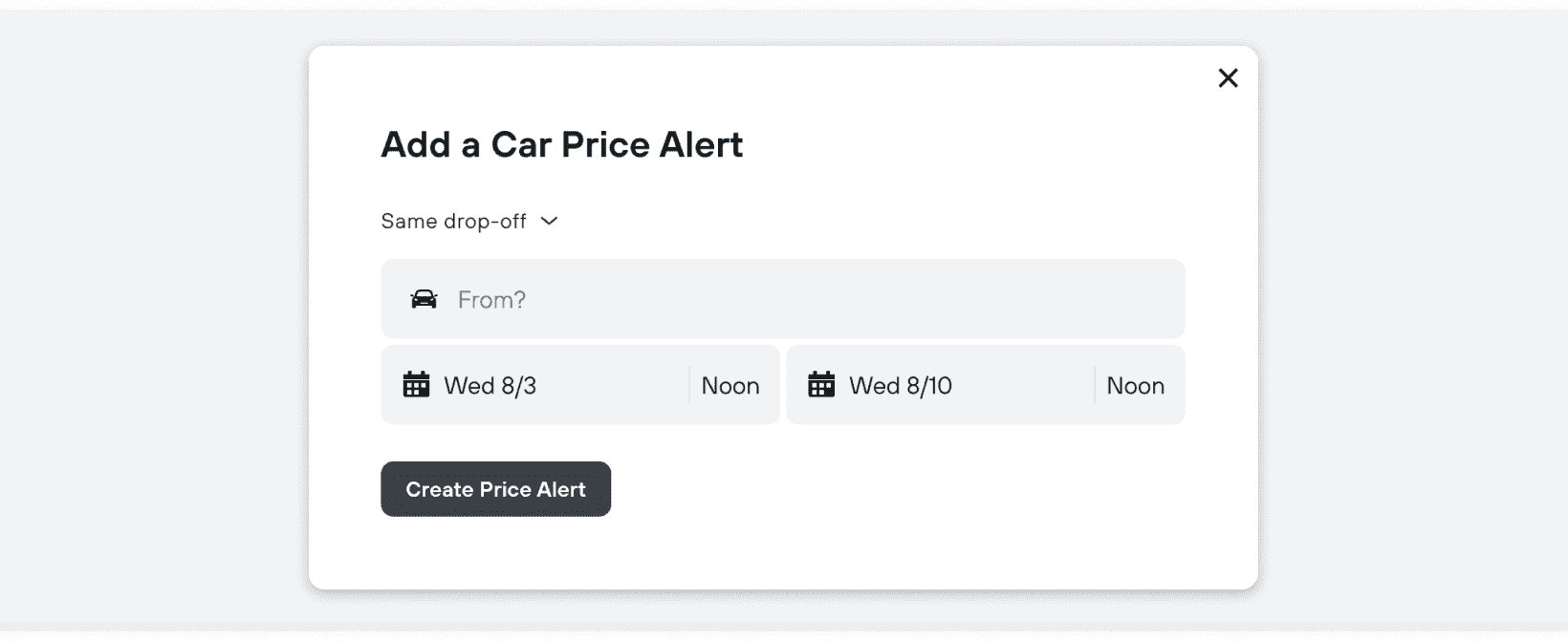 Introducing: Price Alerts for cars.