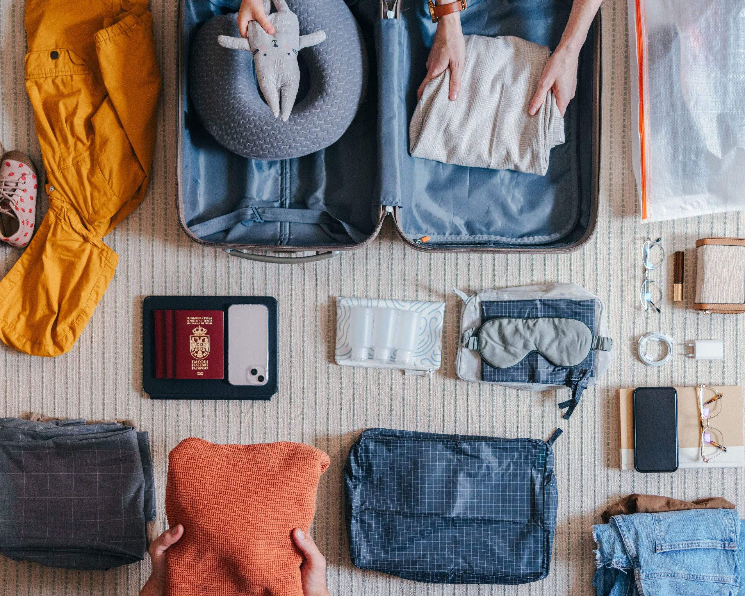 Your guide to packing long flight essentials
