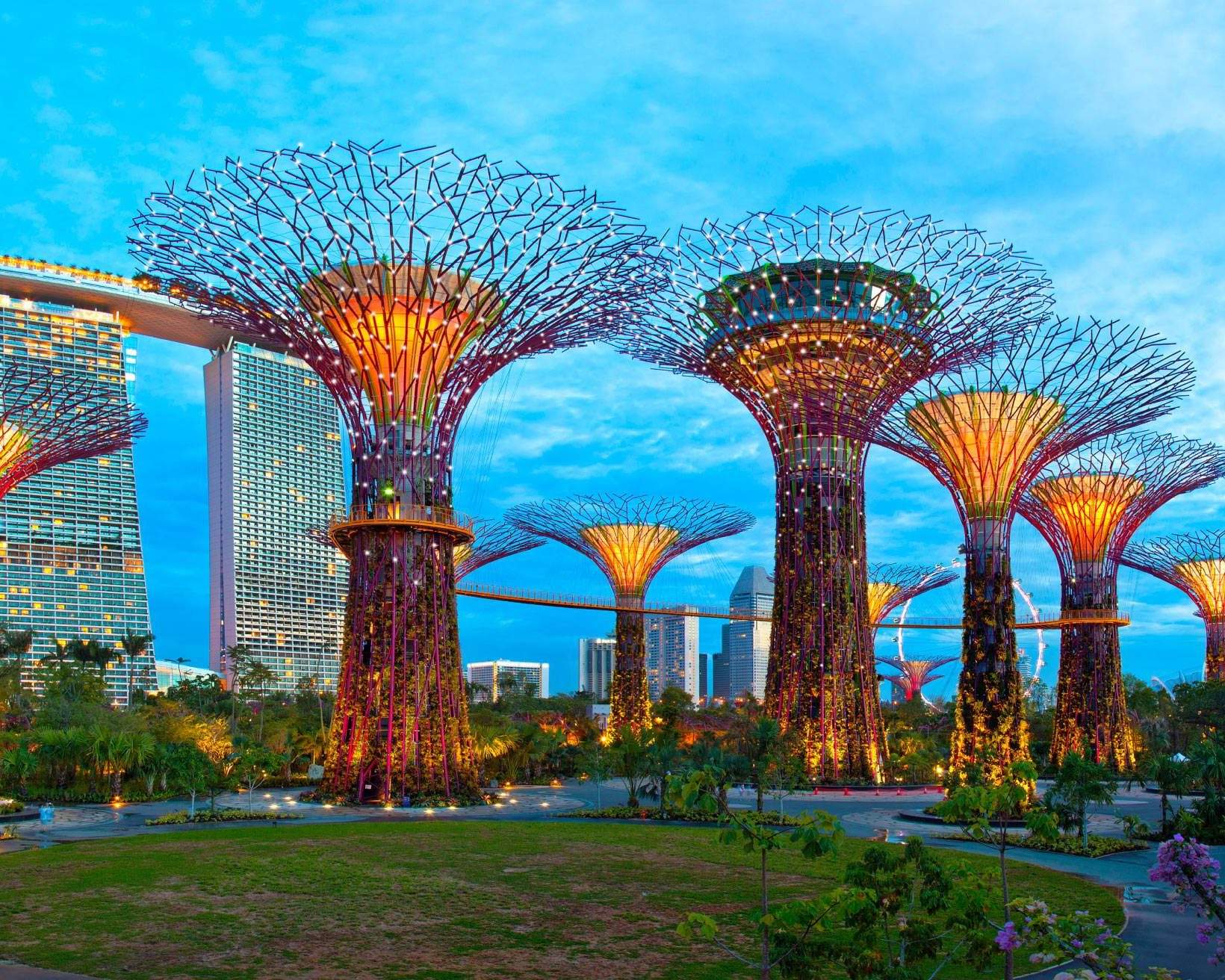 4 futuristic cities straight out of a sci-fi film.