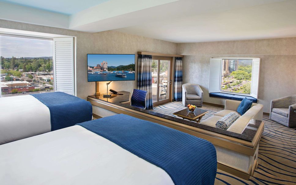 The Coeur D'alene Resort from . Coeur d'Alene Hotel Deals & Reviews - KAYAK